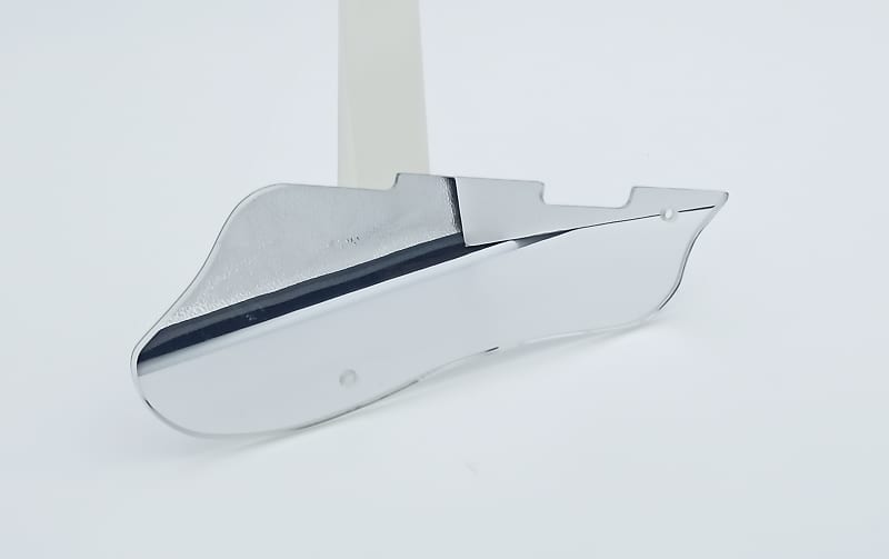 chrome mirror acrylic pickguard for gretsch G6120 DC chet | Reverb