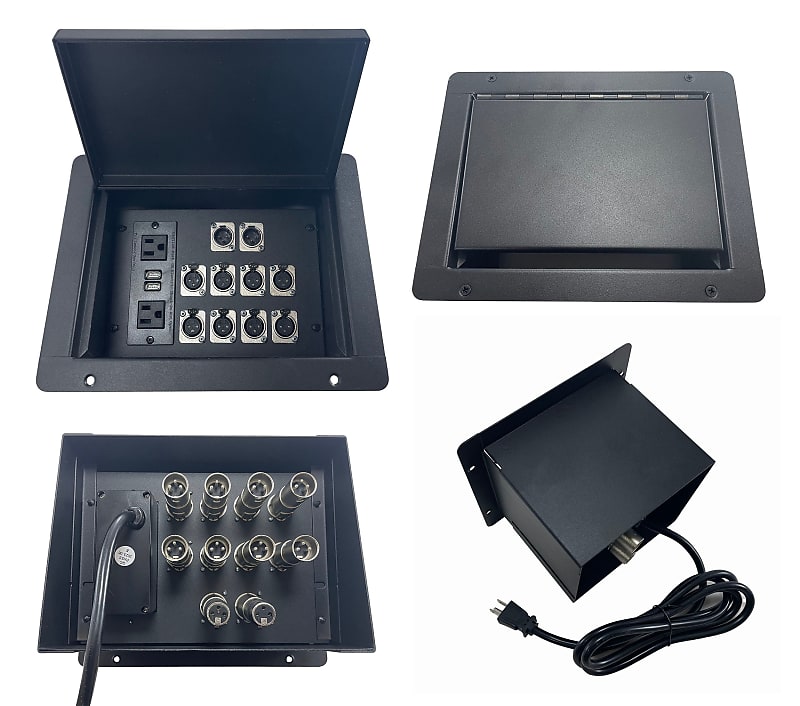 PROCRAFT LARGE GAP LID FEED-THRU RECESSED Stage Pocket/Floor | Reverb