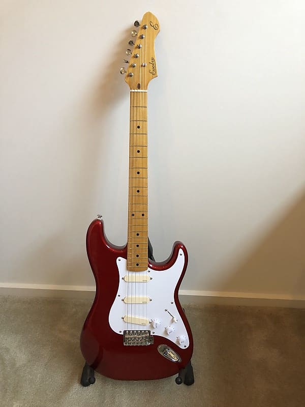 Evolve Pulse 2017 Candy Apple Red (Inpired by Gilmour) | Reverb