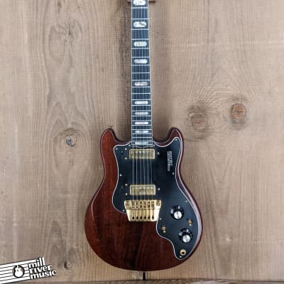 Ovation Preacher Deluxe Vintage Electric Guitar Natural | Reverb