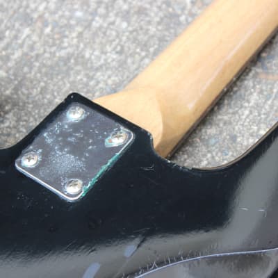 1970's Holly Japan Precision Bass MIJ (Black) | Reverb