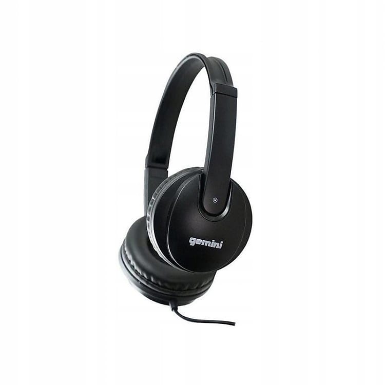 Gemini DJX-200BK Professional DJ Headphones | Reverb