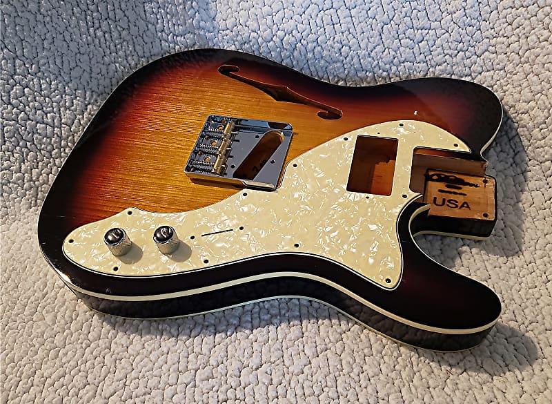 Unbelievable USA made Tele style body,double bound,3 tone SB | Reverb