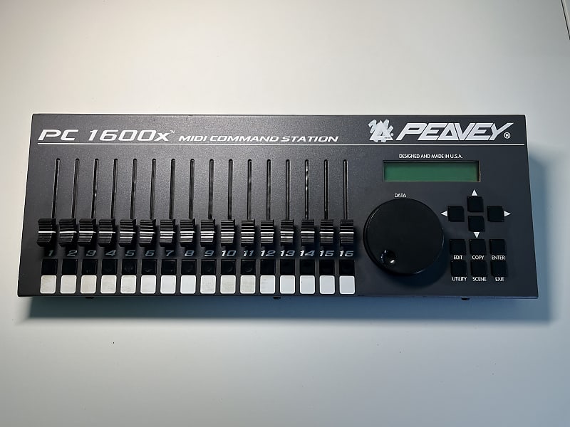 Peavey PC1600X MIDI Command Station - Black | Reverb