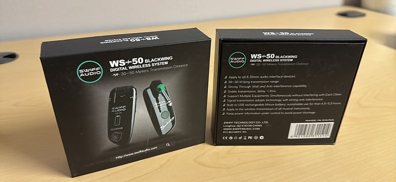 SWIFF AUDIO WS-50 Wireless Guitar system | Reverb