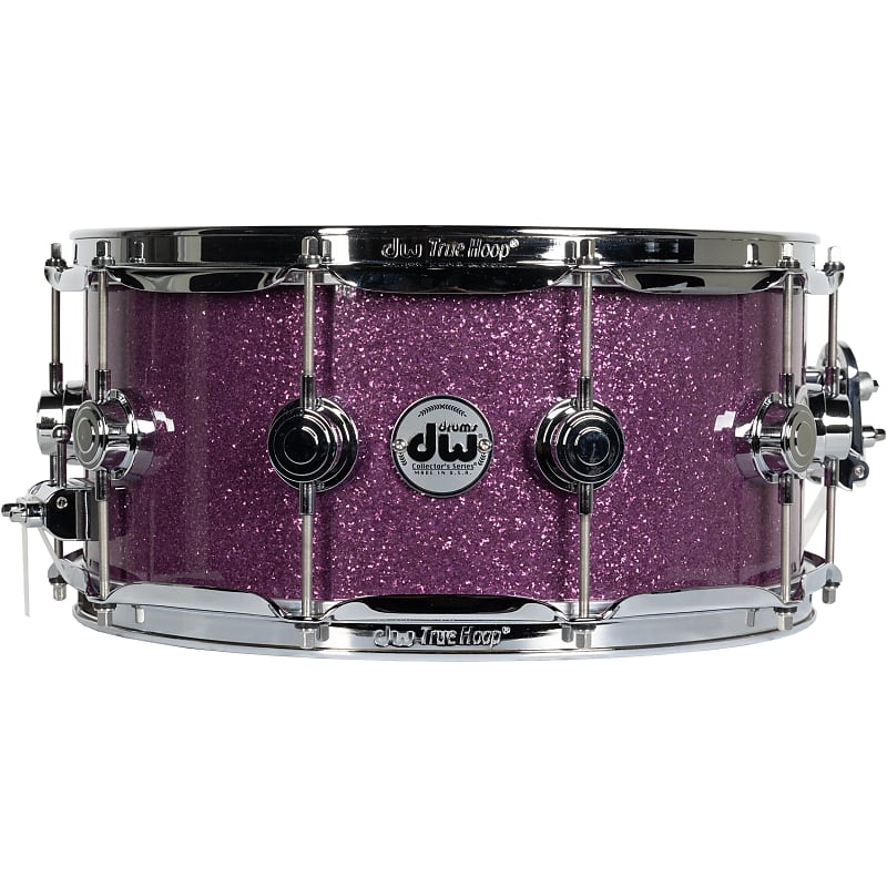 DW Collector's Series Purpleheart 6.5x14" Snare Drum | Reverb