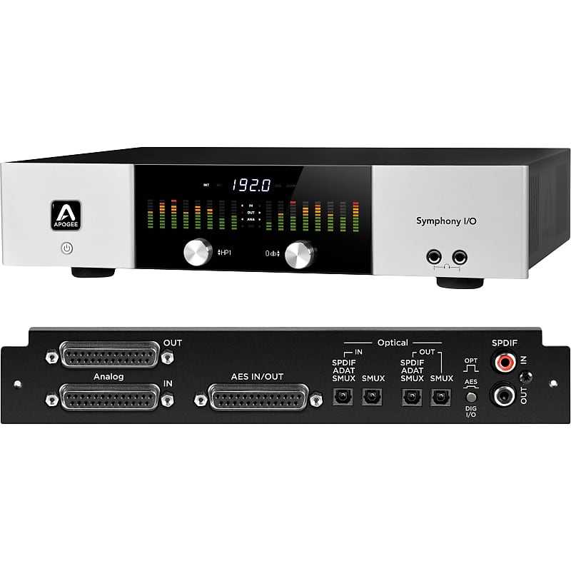 Apogee Symphony I/O 8x8 + 2x6 USB Audio Interface | Reverb