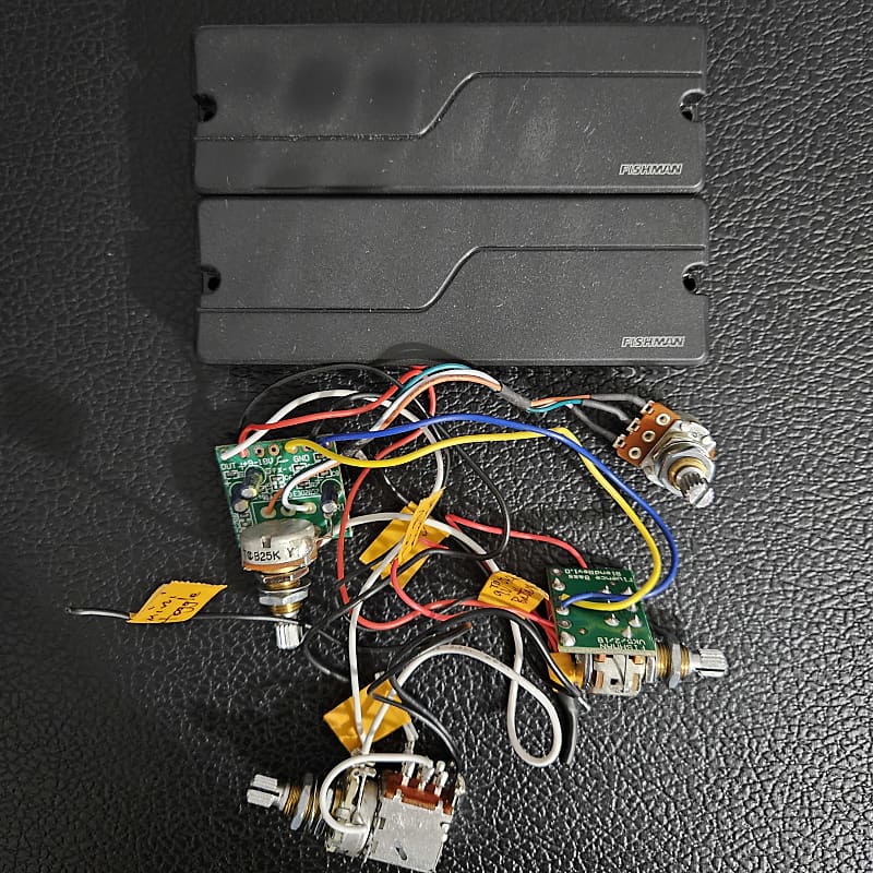 Fishman Fluence System for 6 String Bass | Reverb