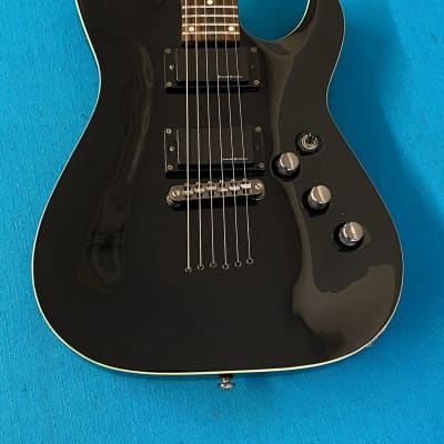 Schecter C-1 Diamond Series Electric Guitar - Black - | Reverb