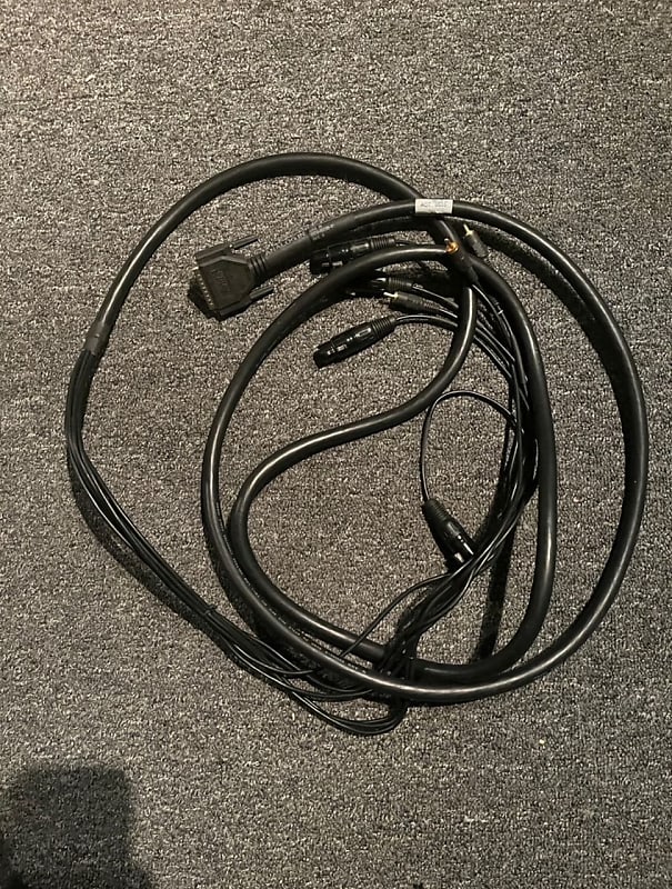 Avid Digisnake Analog In / Out XLR Breakout Cable 10’ | Reverb