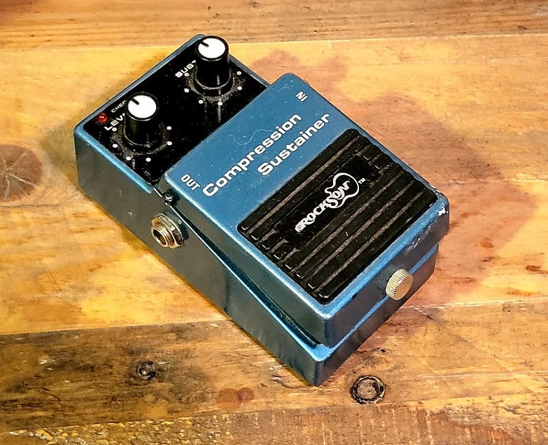 Rockson Compression Sustainer - Blue Sparkle | Reverb