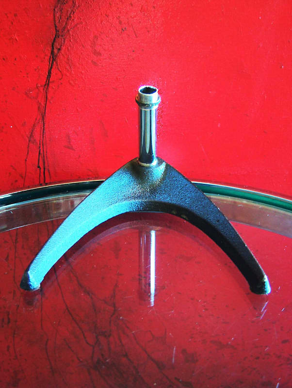 Vintage 1950's Atlas Sound DS14 "boomerang" microphone desk | Reverb