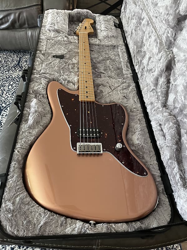 Warmoth Fender Jazzmaster Tom Delonge style build | Reverb