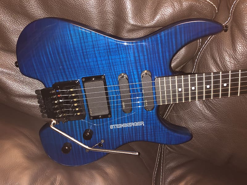 Steinberger GM-4T 2000 Translucent Blue | Reverb Canada
