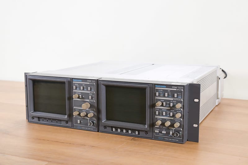 Tektronix 1720 Vector Scope And 1730 Waveform Monitor Church Reverb