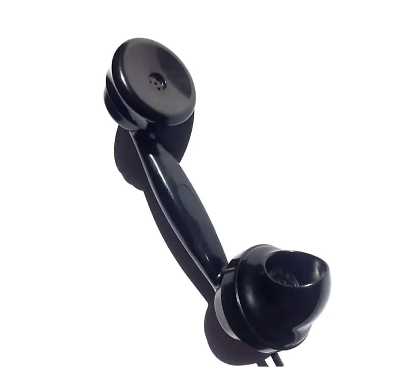 GPO Vintage Telephone Microphone 1940s - Black | Reverb