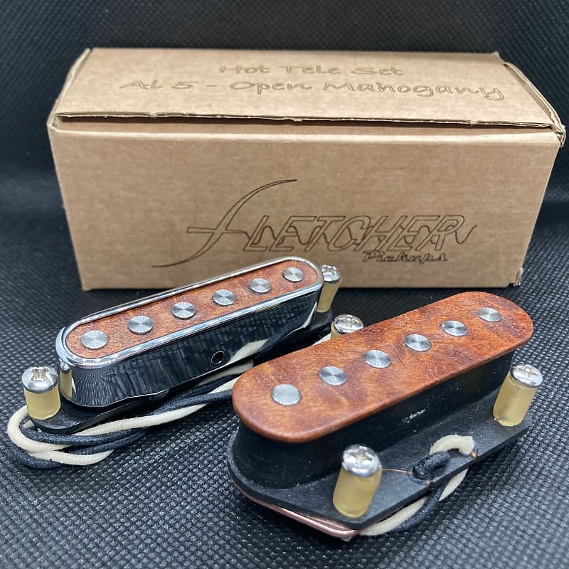 Fletcher Pickups Hot Tele Set - 2023 - Open Neck & Mahogany | Reverb