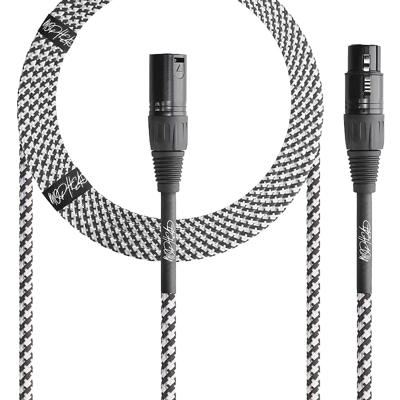 Mophead 15' XLR Balanced Double Insulated Tweed Braided | Reverb