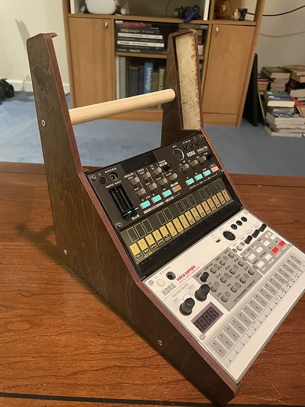 Korg Volca FM, Volca Sample 2, and Wood Stand Bundle | Reverb