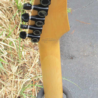 Douglas 7 String Quilt Green Electric Guitar~Reverse | Reverb