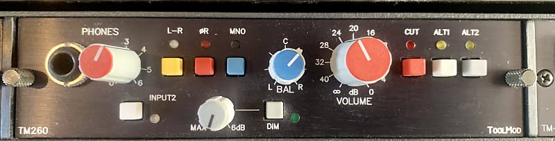 ADT Audio TM260 Monitoring control | Reverb