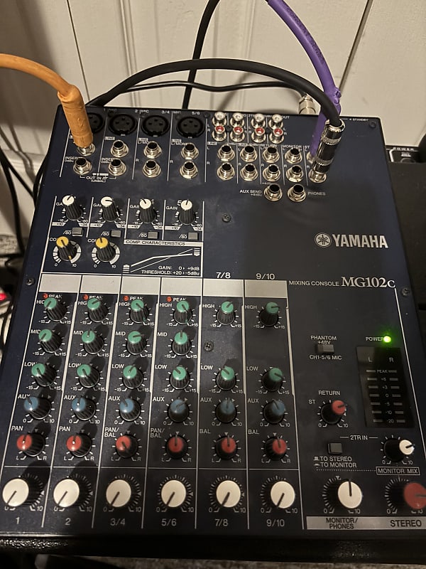 Yamaha MG 102c 2000s - Blue | Reverb