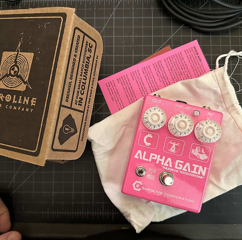 Caroline Guitar Company Alpha Gain (Limited Pedal) 2023 - | Reverb