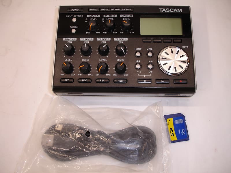Tascam DP-004 Portable Digital Pocketstudio 4-Track Recorder | Reverb