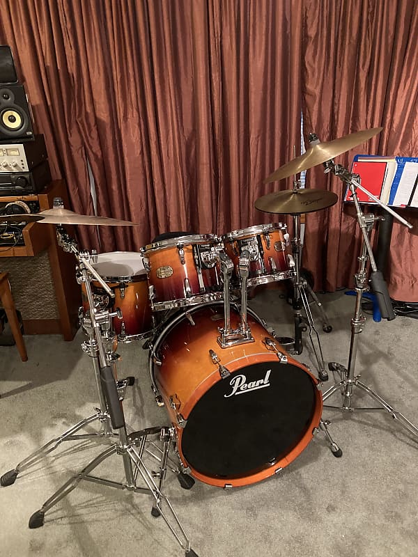 2004 Pearl SMX Session Custom 4pc. Shell Pack w/Chad Smith | Reverb