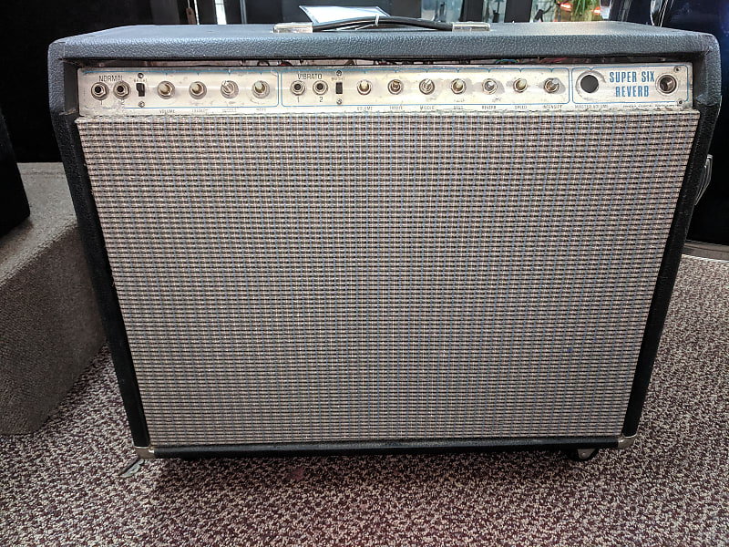 Fender Super Six Reverb Guitar Amp | Reverb