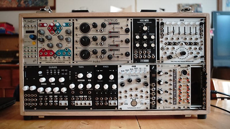 Eurorack Complete Complete Modular System With Case Wood | Reverb
