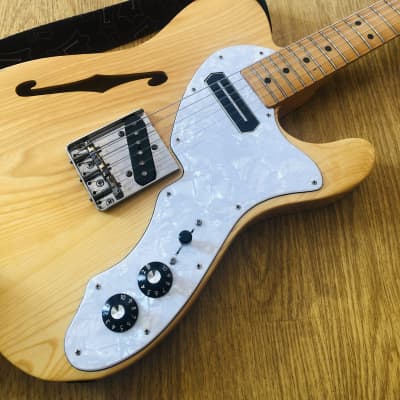 Fernandes Telecaster Thinline Japan 1986 1980's - Natural | Reverb