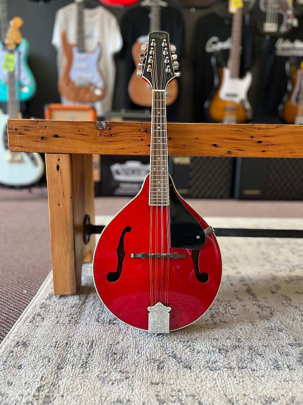 Stagg Teardrop Mandolin Red | Reverb