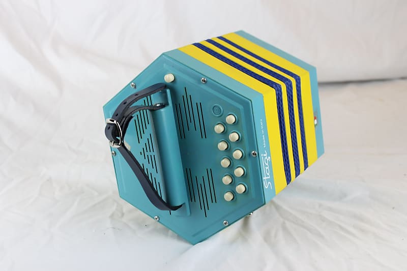 7792 - Ukrainian Flag Stagi Anglo Concertina CG M | Reverb Australia