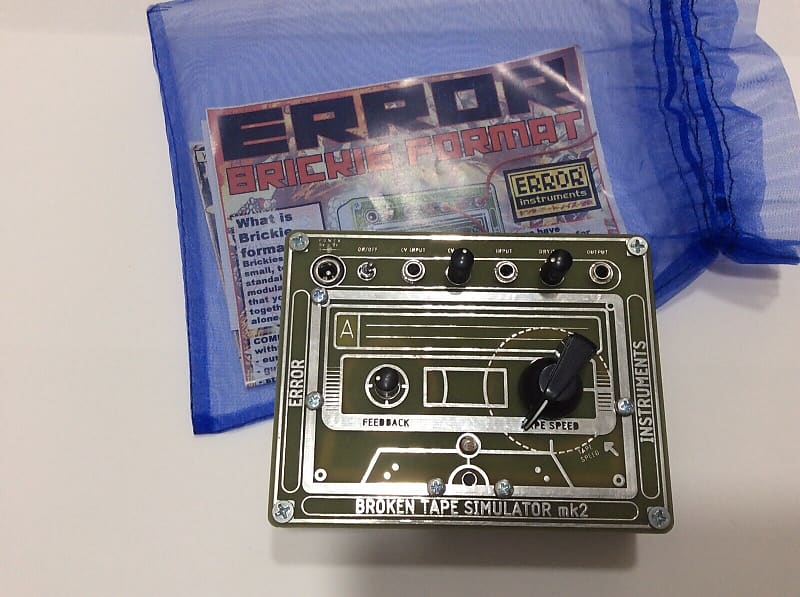 errorinstruments broken tape simulator mk2 2020 - black | Reverb UK