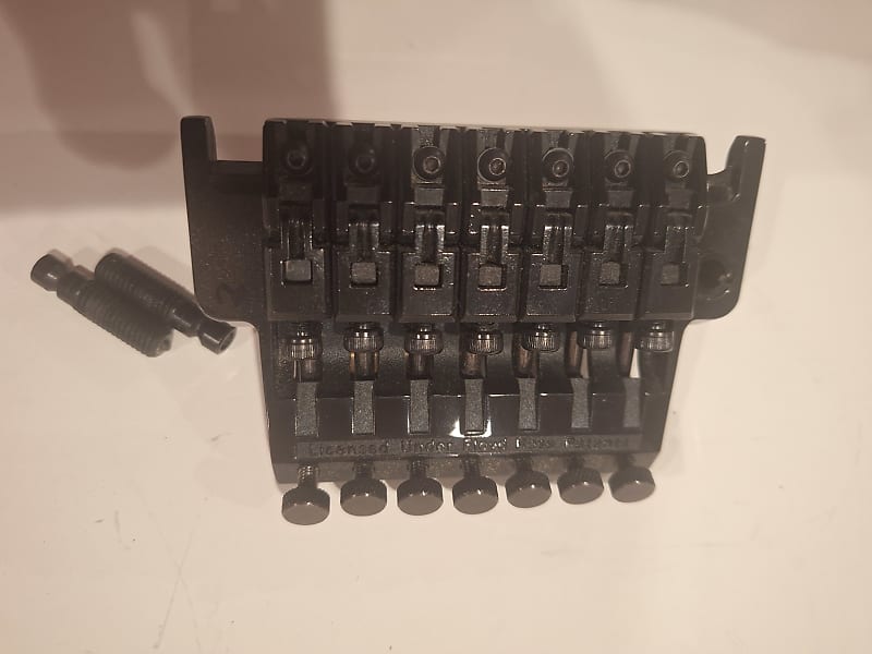 Ibanez Lo pro edge 7 string tremolo bridge 1990's - Black | Reverb
