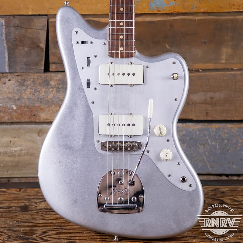 1961 Fender Jazzmaster - Silver Refin | Reverb