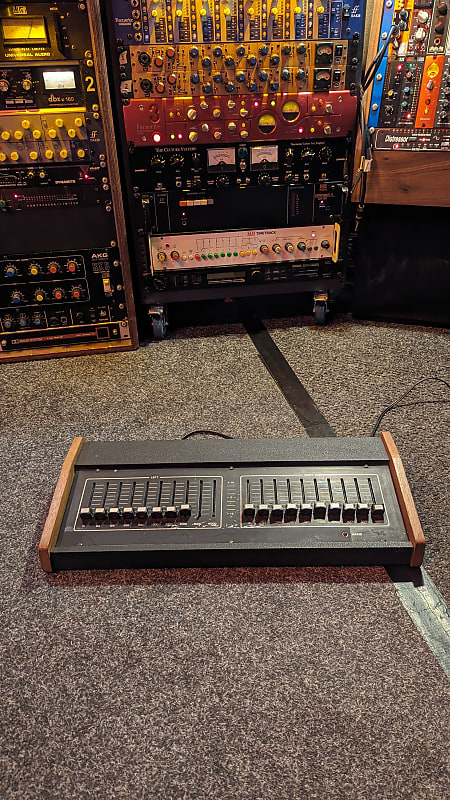 Vintage Vermona E2010 Graphic Equalizer EQ 1970s | Reverb