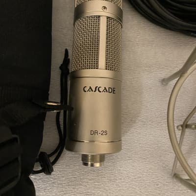 Cascade DR-2S rare Stereo Ribbon Microphone with Shockmount | Reverb