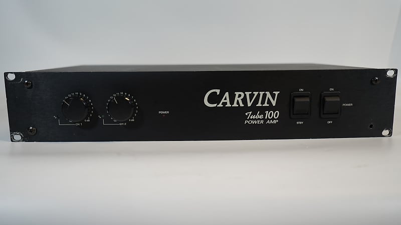 CARVIN TUBE 100 POWER AMP - BLACK | Reverb
