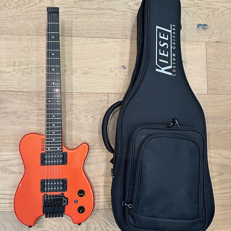Kiesel HH2 HH2X Holdsworth trem 2021 Lambo Orange Metallic | Reverb