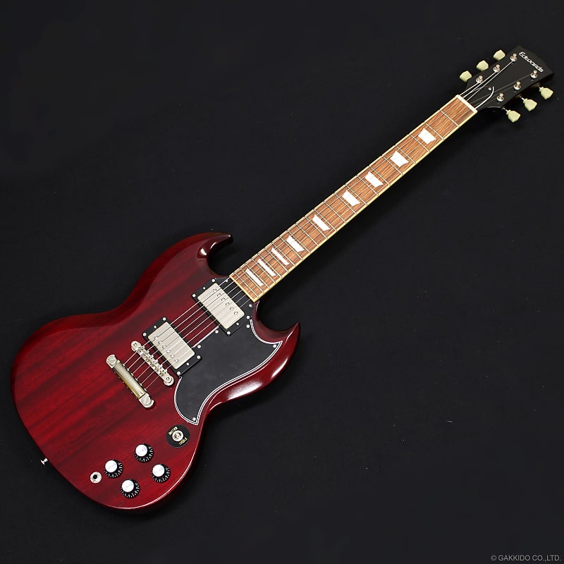 Edwards E-SG-120LT2 Cherry Red, Seymour Duncan Pickups, 2022 | Reverb