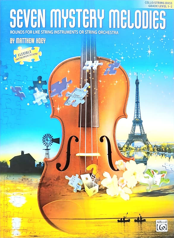 Seven Mystery Melodies - Cello/String Bass - Grade Level 1-2 | Reverb