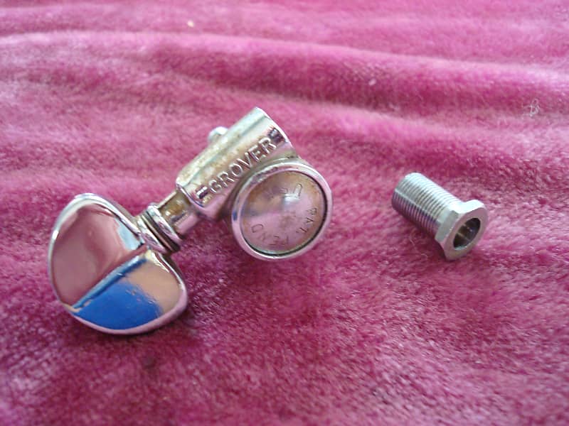 Vintage 1960's Grover Patent Pending Rotomatic Tuner G-B-E | Reverb