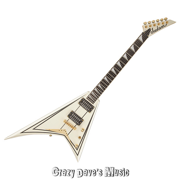 Jackson Pro Randy Rhoads RRT-3 Ivory Pinstripe | Reverb