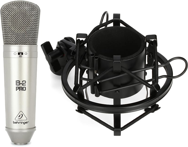 Behringer B-2 Pro Dual-diaphragm Condenser Microphone Bundle | Reverb