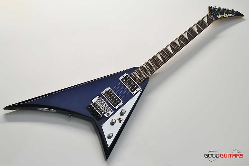 Jackson RR3 2004 Transparent Blue | Reverb