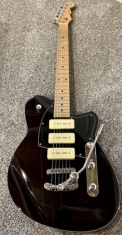 Reverend Charger 390 2020 Oxblood Les Trem | Reverb