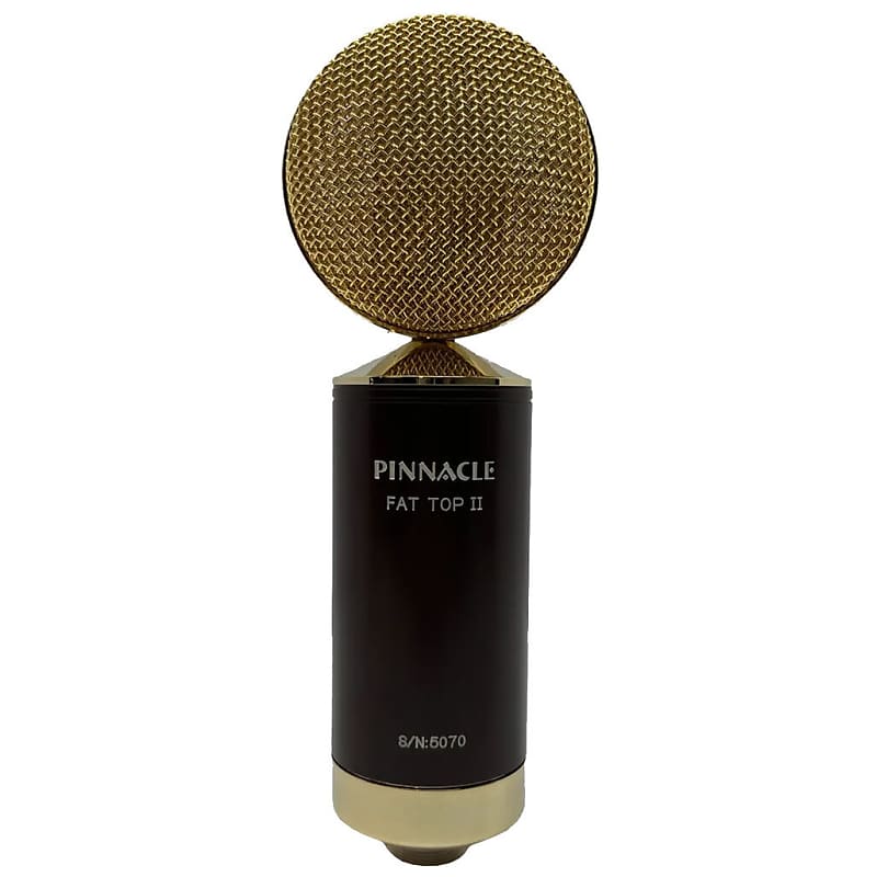Pinnacle Microphones Fat Top II Ribbon Microphone (Brown) | Reverb