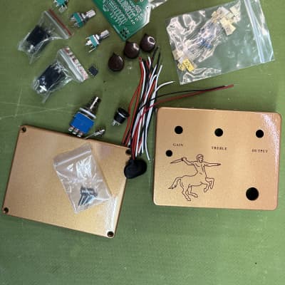 Klon Centaur clone DIY kit 2024 - Gold | Reverb